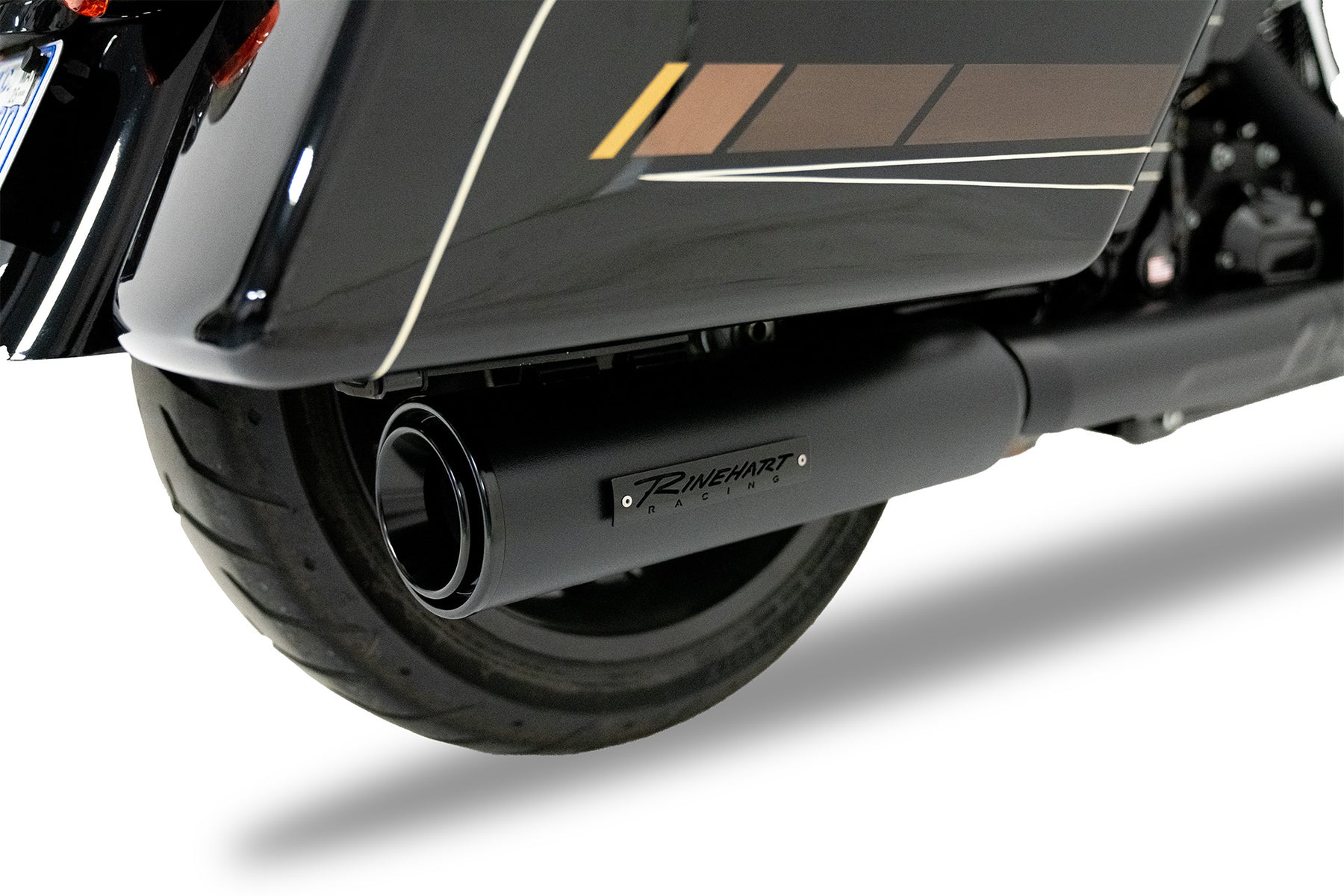 4.5" HP45 Slip-On Muffler For Harley Touring – Rinehart Racing
